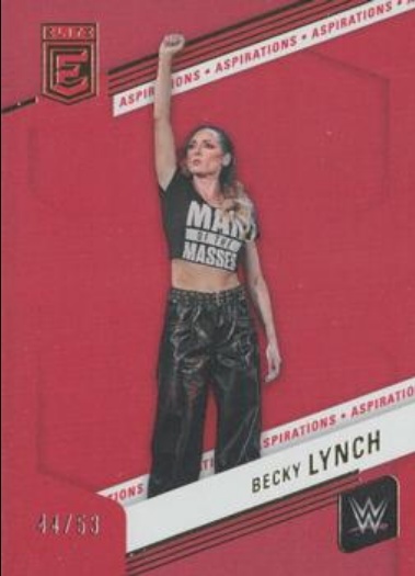 Becky Lynch 2023 Elite WWE #16 Aspirations /53 Price Guide - Sports ...