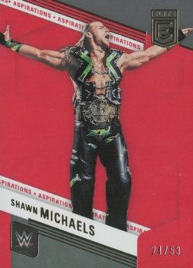 Shawn Michaels 2023 Elite WWE #141 Aspirations /53 Price Guide - Sports ...