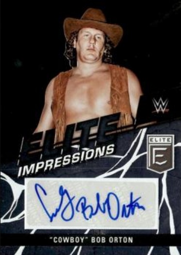 Cowboy Bob Orton 2023 Elite WWE #EI-CBO Elite Impressions Price Guide ...
