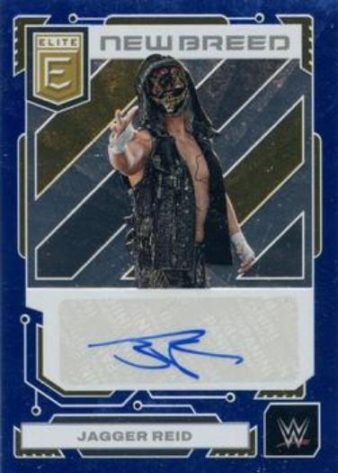 Jagger Reid 2023 Elite WWE #NB-JRD New Breed Autographs - Blue /25 ...