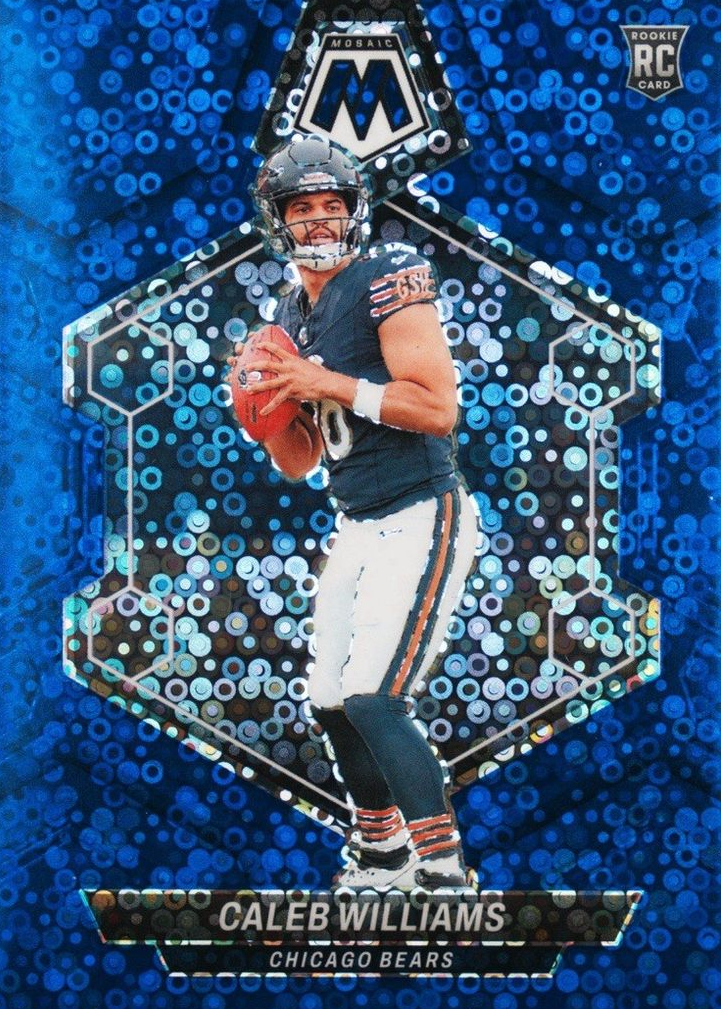 Caleb Williams 2024 Mosaic #301 No Huddle Blue /75 Price Guide - Sports ...