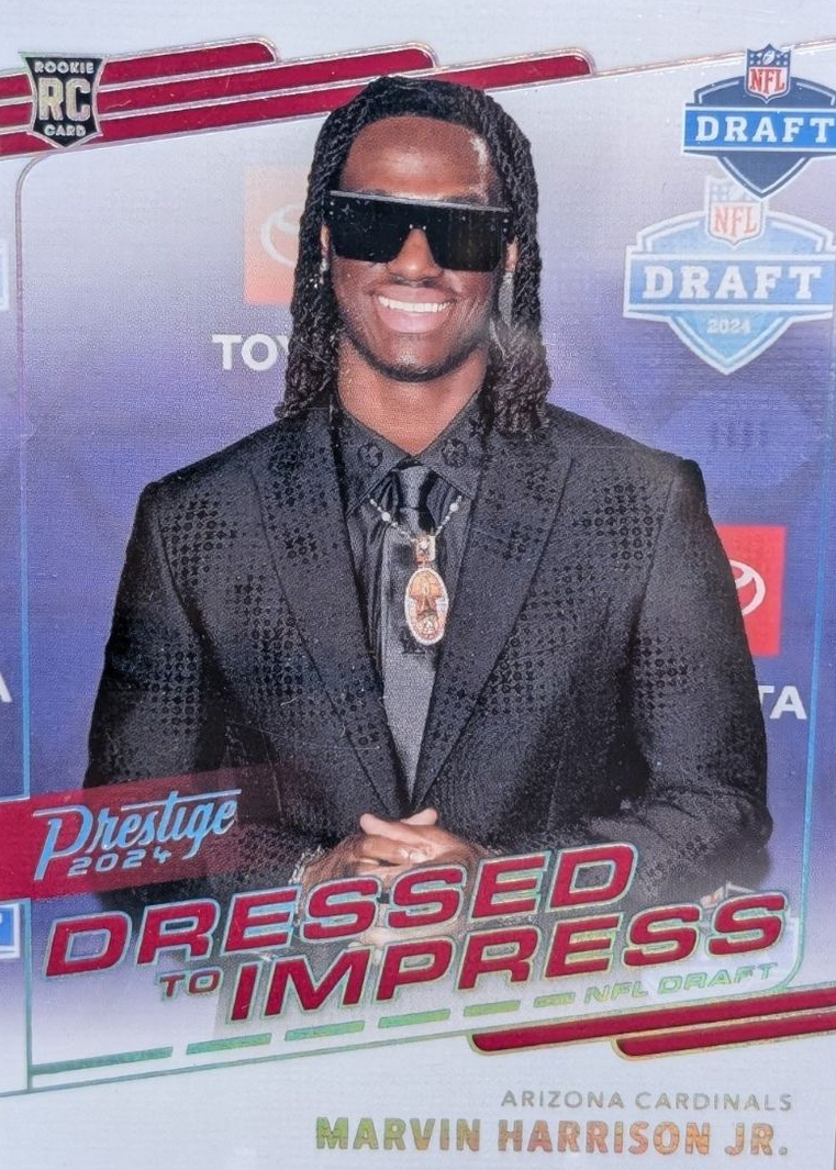 Marvin Harrison Jr. 2024 Prestige #DTI-MHJ Dressed to Impress /(SSP ...