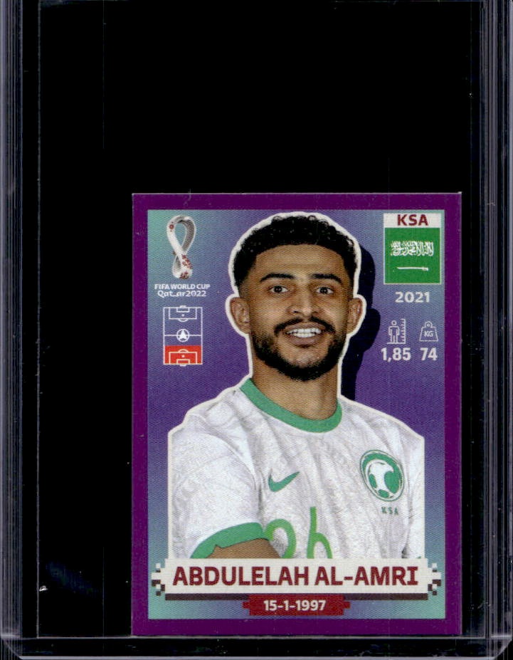 Abdulelah Al-Amri Soccer Cards Price Guide - Sports Card Investor