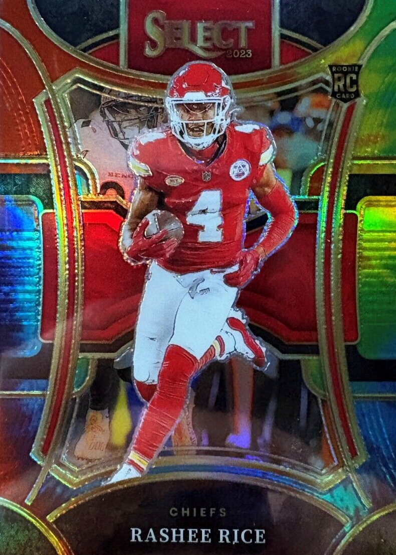 Rashee Rice 2023 Select #447 Suite Level Tie-Dye /25 Price Guide ...