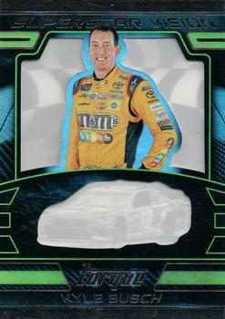 Kyle Busch 2017 Torque NASCAR #SV12 Superstar Vision Price Guide ...