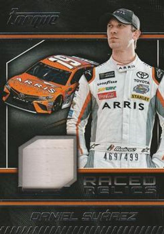 Daniel Suarez 2017 Torque NASCAR #RR-DS Raced Relics /499 Price Guide ...
