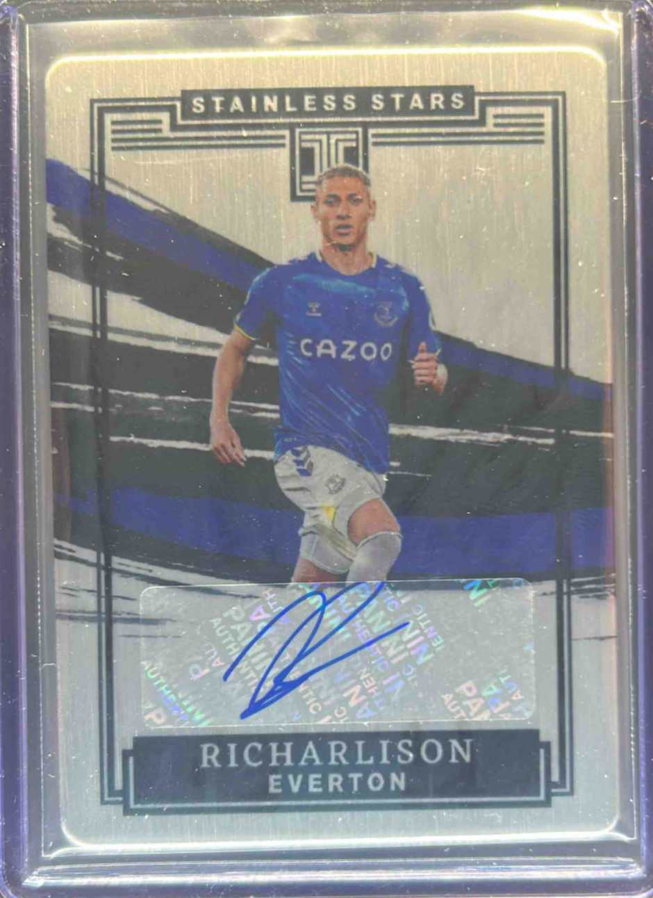 Richarlison 2021 Impeccable Premier League #SS-RI Stainless Stars ...