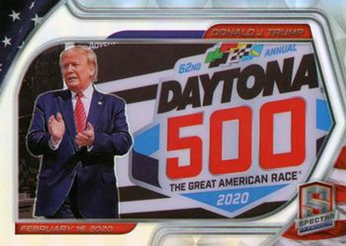 Donald J Trump 2020 Chronicles NASCAR #45 Spectra Price Guide - Sports ...