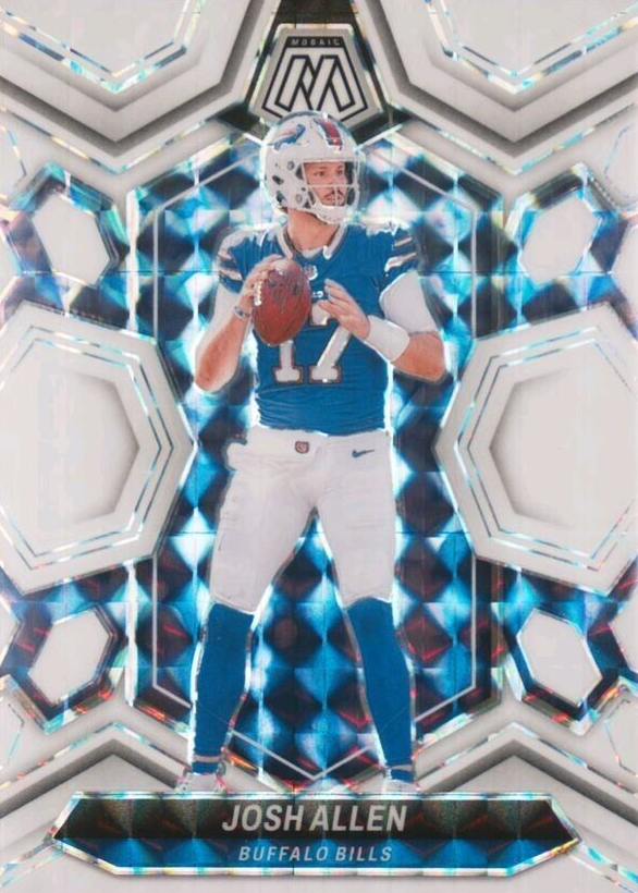 Josh Allen 2024 Mosaic #22 White /25 Price Guide - Sports Card Investor