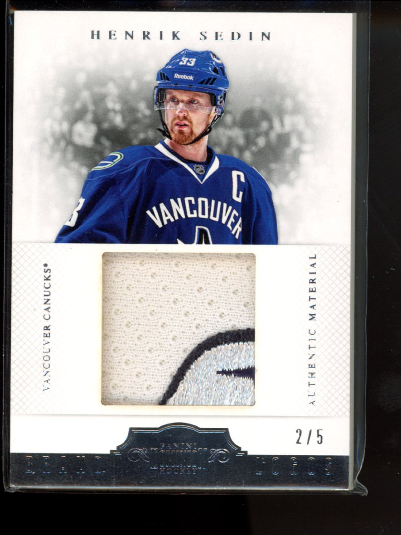 Henrik Sedin 2011 Dominion #96 Brand Logos /5 Price Guide - Sports Card ...