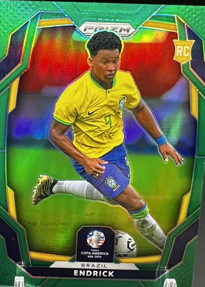 Endrick 2024 Prizm Copa America #24 Green /5 Price Guide - Sports Card ...