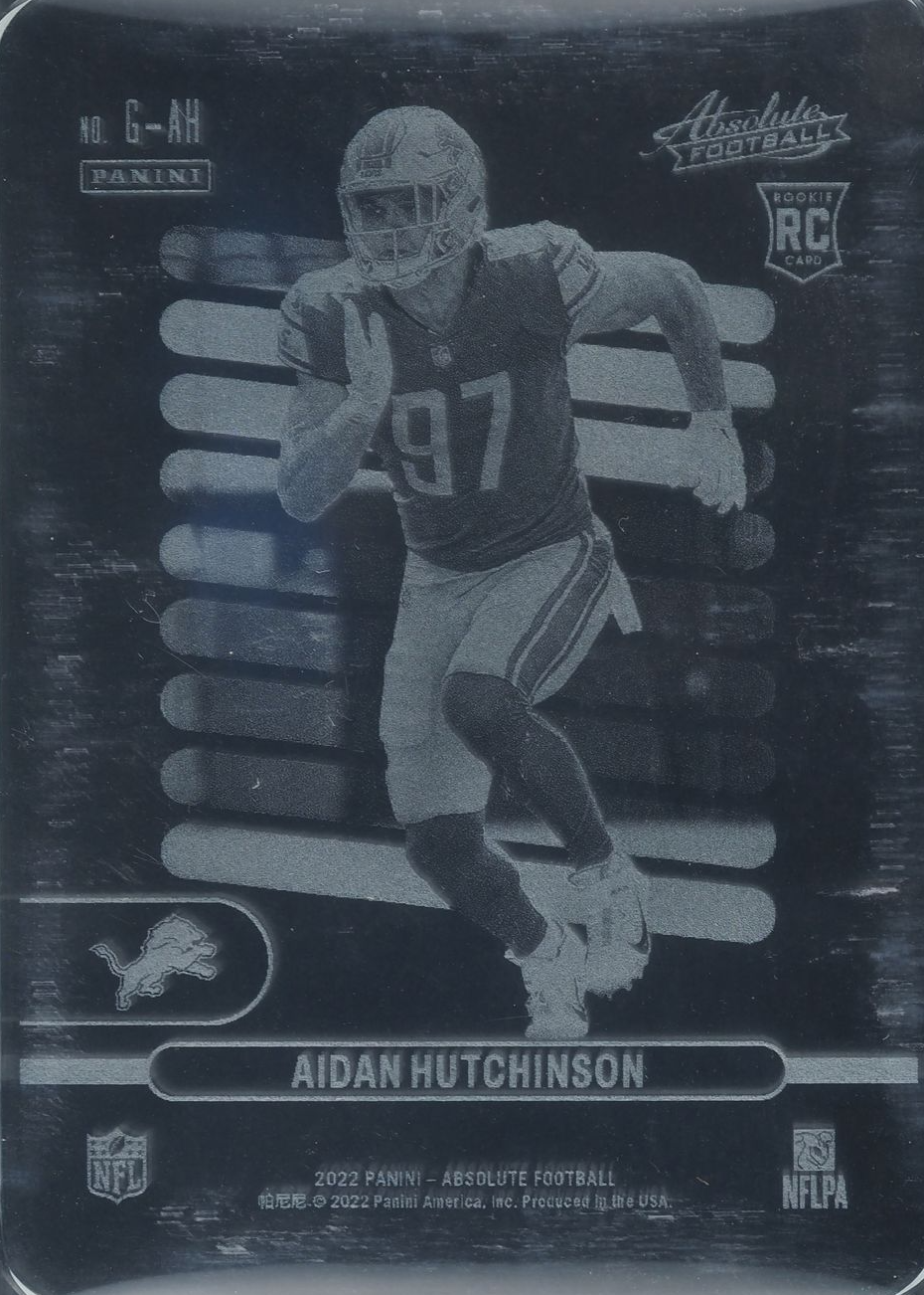 Aidan Hutchinson 2022 Absolute #G-AH Glass /(SSP) Price Guide - Sports ...