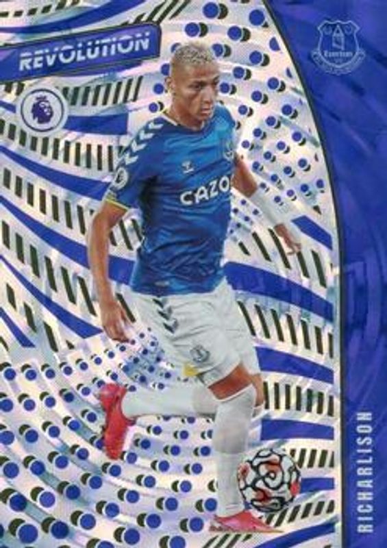 Richarlison 2021 Revolution Premier League #173 Fractal Price Guide ...