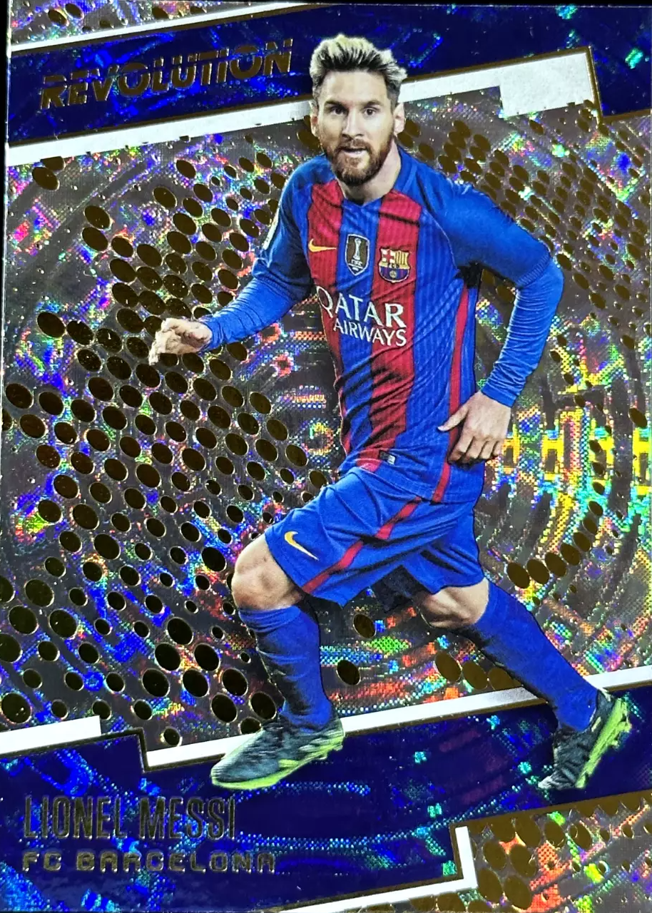 Lionel Messi 2017 Revolution #184 Fractal Price Guide - Sports Card ...