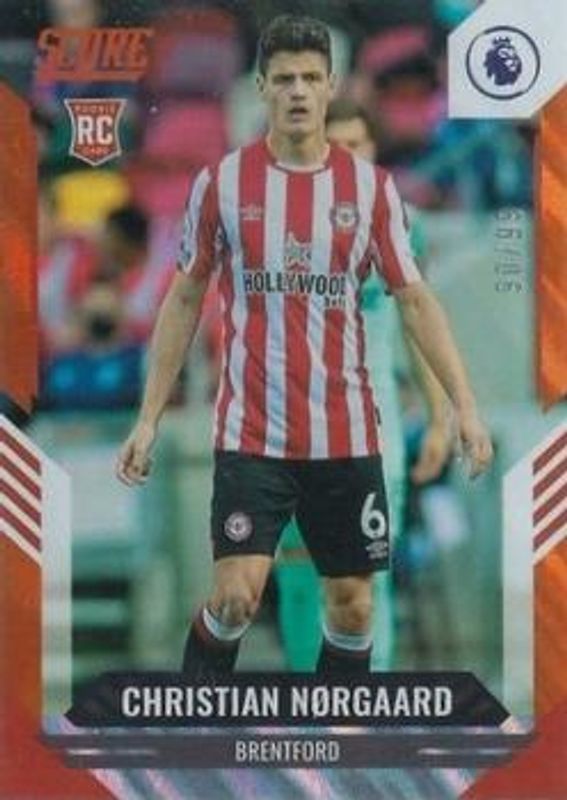 Christian Norgaard 2021 Score Premier League #57 Orange Lava /99 Price ...