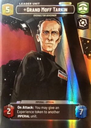 Grand Moff Tarkin - Oversector Governor Star Wars Cards Price Guide ...