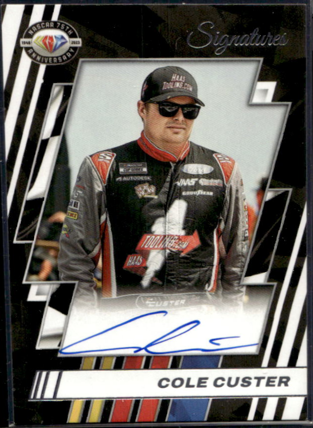 Cole Custer 2023 National Treasures NASCAR #75-CC NASCAR 75th ...