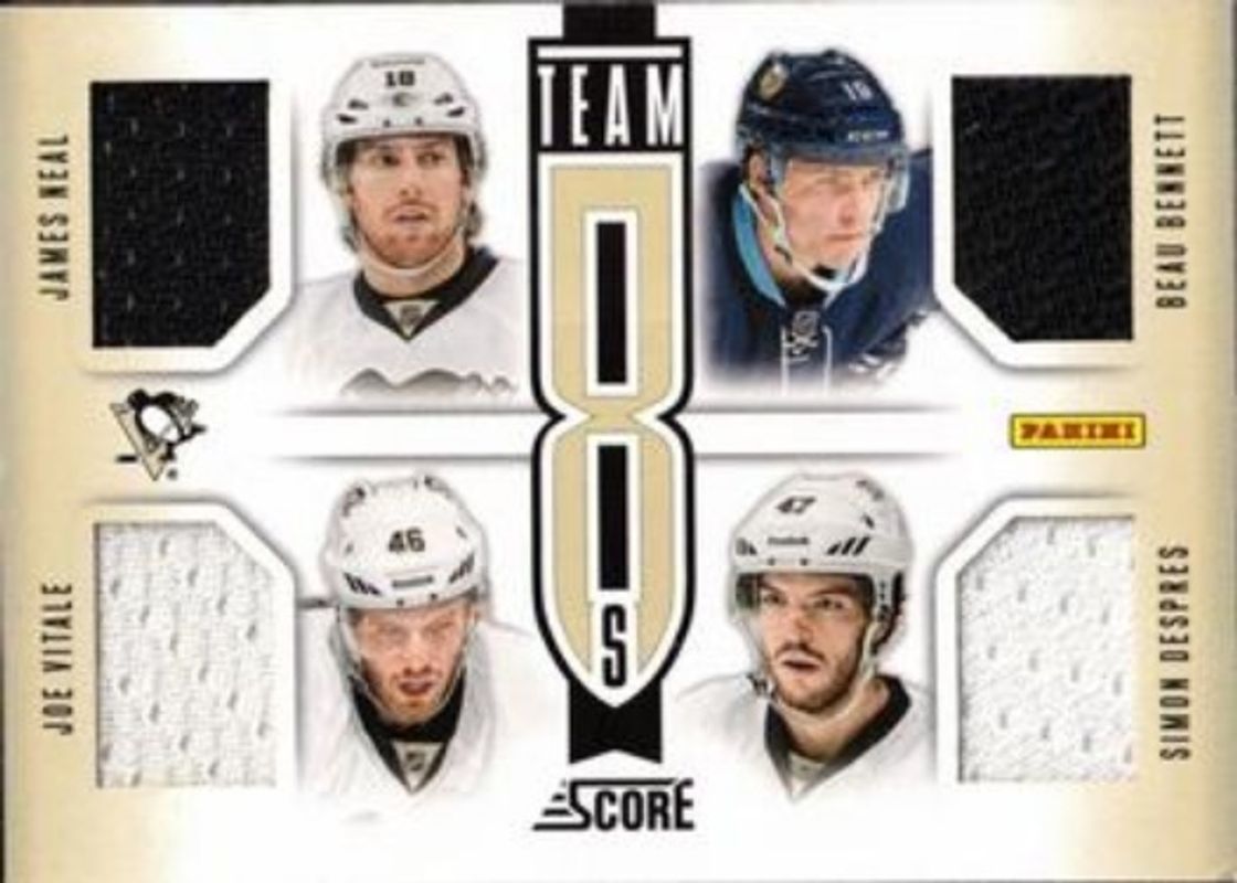 Beau Bennett / Eric Fehr / James Neal / Joe Vitale / Mike Green ...