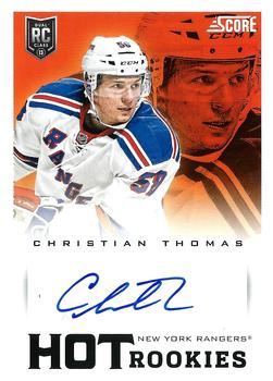 Christian Thomas 2013 Score #595 Hot Rookies Signatures Price Guide ...