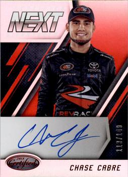Chase Cabre 2018 Certified NASCAR #NEXT-CC Certified Next Signatures ...