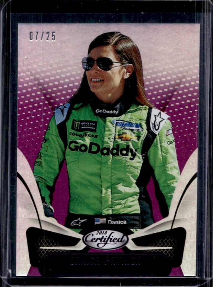 Danica Patrick 2018 Certified NASCAR #72 Red /25 Price Guide - Sports ...