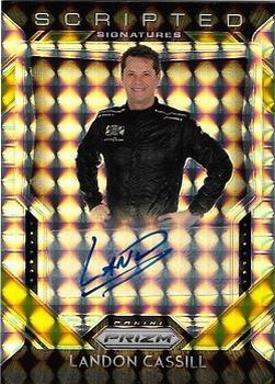 Landon Cassill 2020 Prizm NASCAR #SS-LC Scripted Signatures - Silver ...