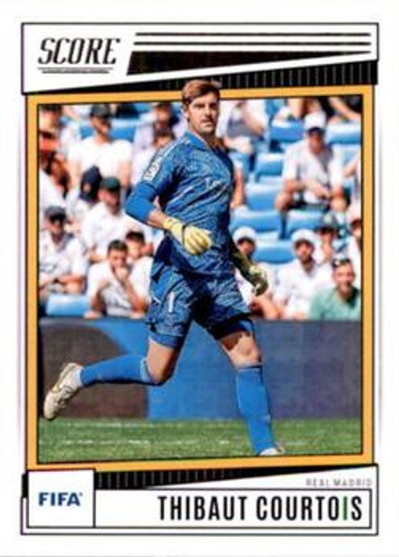 Thibaut Courtois 2022 Score FIFA #152 Base Price Guide - Sports Card ...