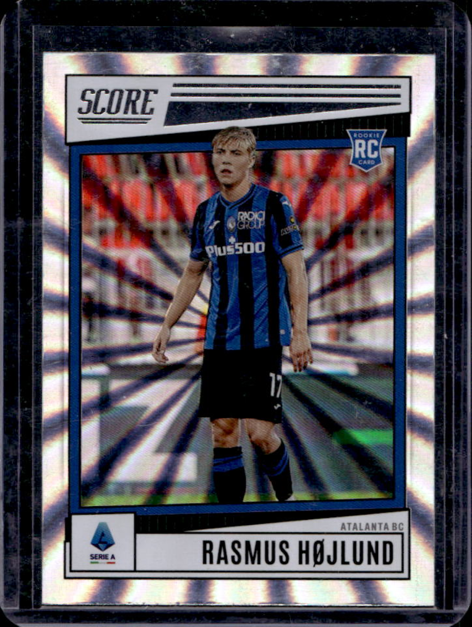 Rasmus Hojlund 2022 Score Serie A #38 Laser Price Guide - Sports Card ...