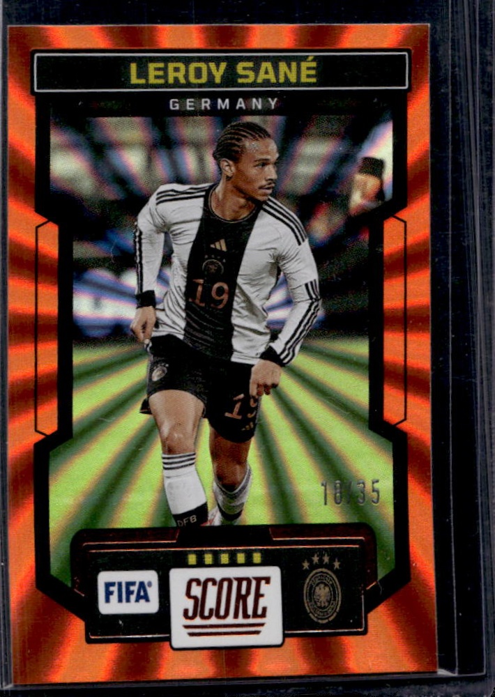Leroy Sane 2023 Score FIFA #77 Orange Laser /35 Price Guide - Sports ...