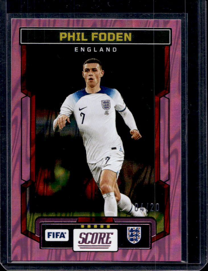 Phil Foden 2023 Score FIFA #31 Pink Swirl /20 Price Guide - Sports Card ...