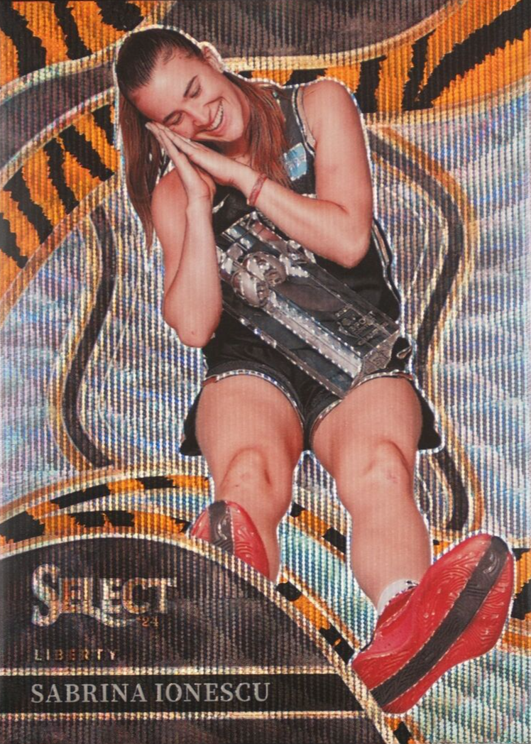 Sabrina Ionescu 2024 Select WNBA #248 Courtside Tiger /(SSP) Price ...
