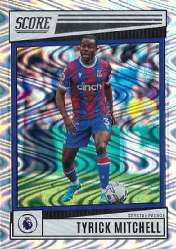 Tyrick Mitchell 2022 Score Premier League #69 Swirl Price Guide ...