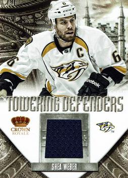 Shea Weber 2012 Panini Rookie Anthology #TD-SW Crown Royale Towering ...