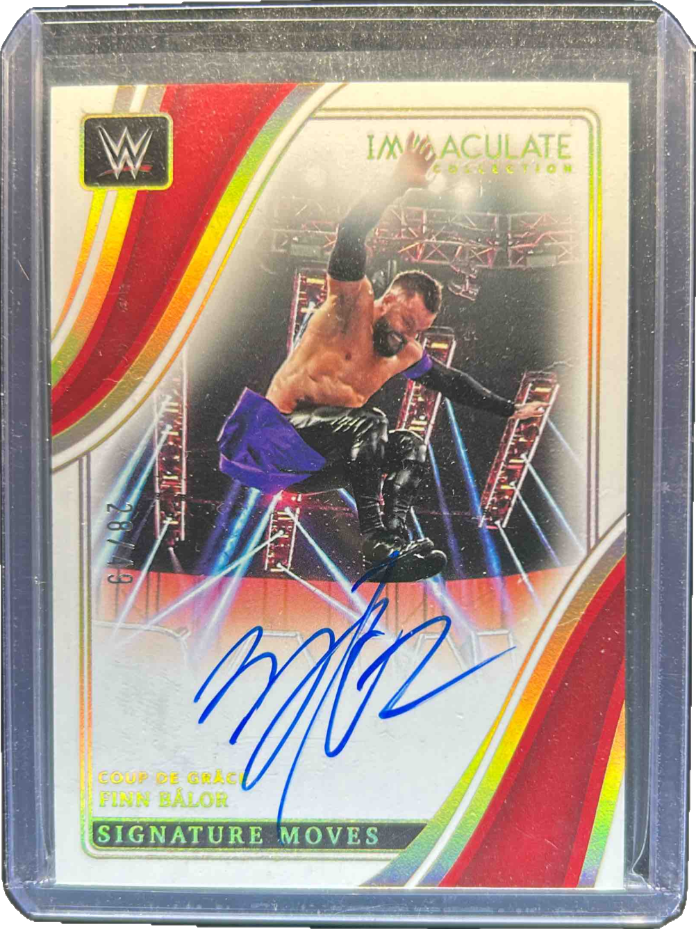 Finn Balor 2023 Immaculate #IS-FBL Immaculate Signatures Moves /49 ...
