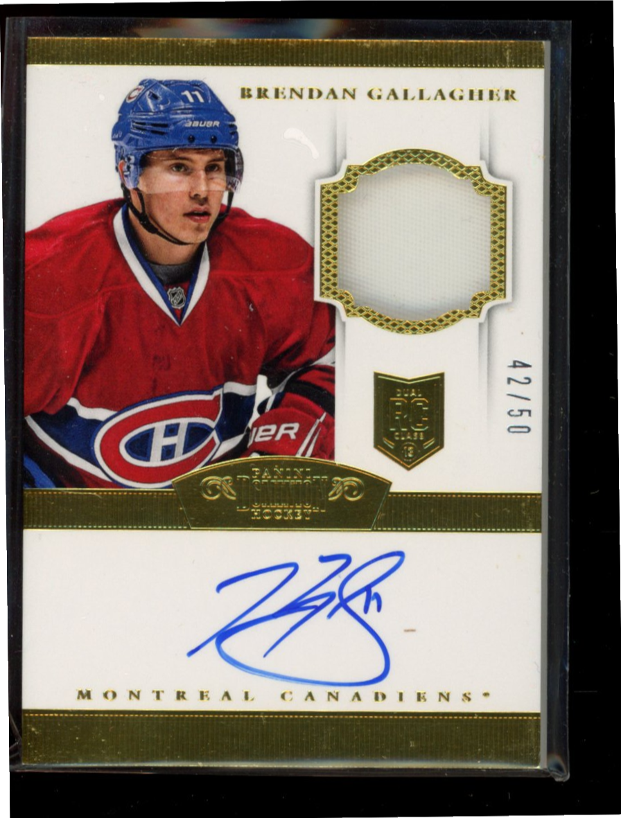 Brendan Gallagher 2013 Dominion #166 Gold /50 Price Guide - Sports Card ...