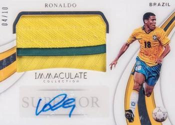 Ronaldo 2018 Immaculate #SU-RO Superior Swatch Signatures /25 Price ...