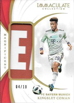 Kingsley Coman 2018 Immaculate #MA-KC Magnificient Memorabilia - Gold ...
