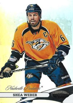 Shea Weber 2012 Certified #60 Mirror Hot Box /75 Price Guide - Sports ...