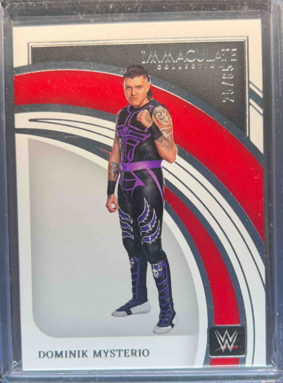 Dominik Mysterio 2022 Immaculate WWE #42 Base /99 Price Guide - Sports ...