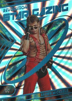 Shawn Michaels 2023 Revolution WWE #22 Star Gazing - Sunburst /99 Price ...