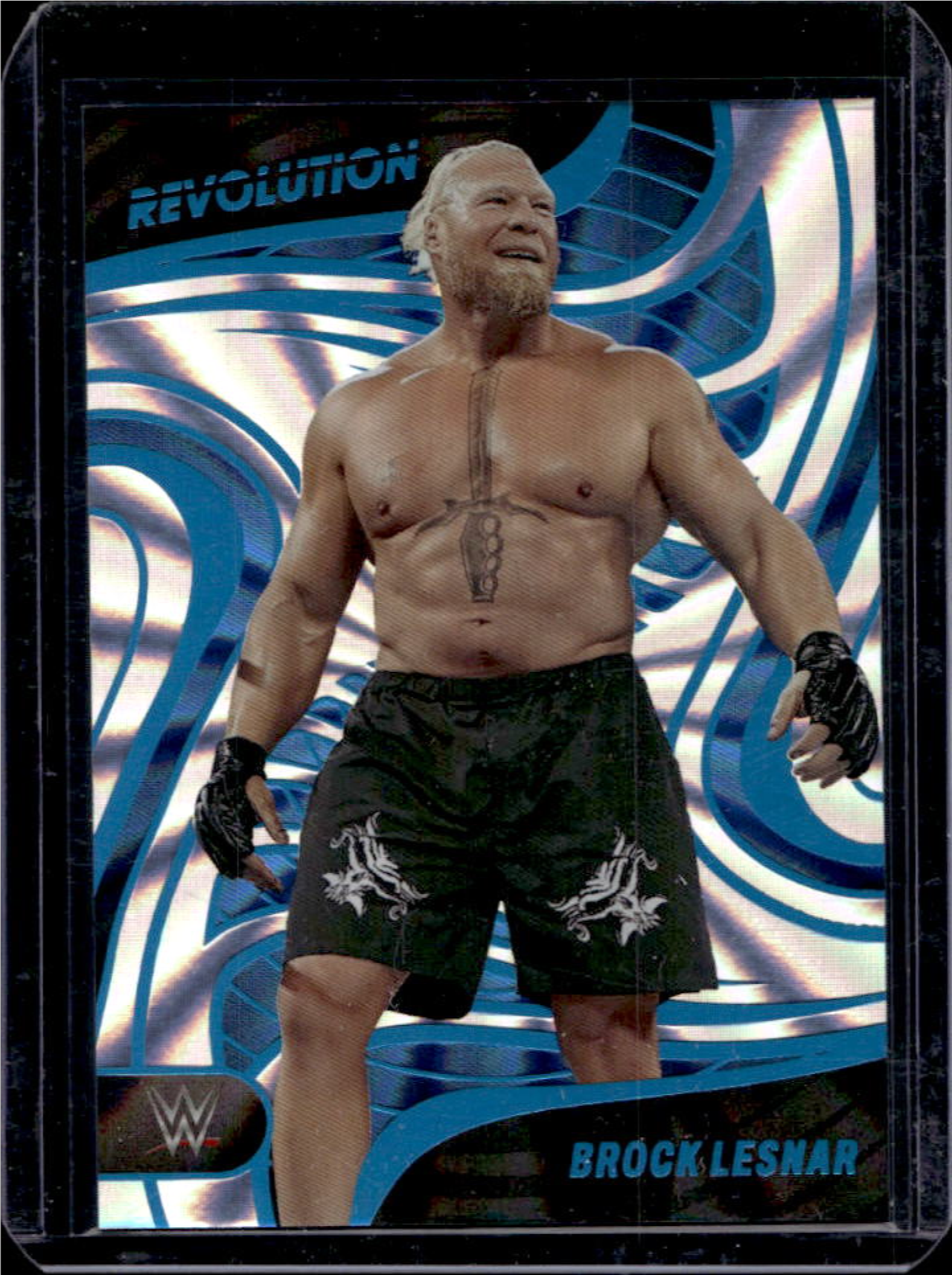 Brock Lesnar 2023 Revolution WWE #89 Sunburst /99 Price Guide - Sports ...