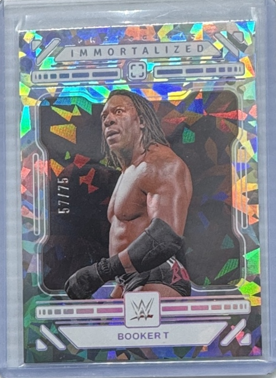 Booker T 2024 Photogenic WWE #2 Immortalized - Diamond /75 Price Guide ...