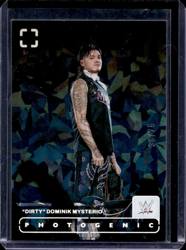 Dominik Mysterio 2024 Photogenic WWE #111 Diamond /75 Price Guide ...