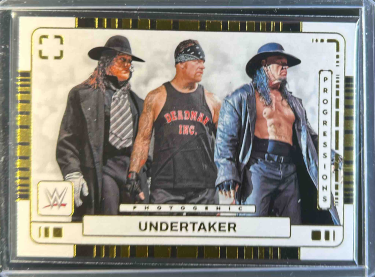 Undertaker 2024 Photogenic WWE #10 Progressions Price Guide - Sports ...