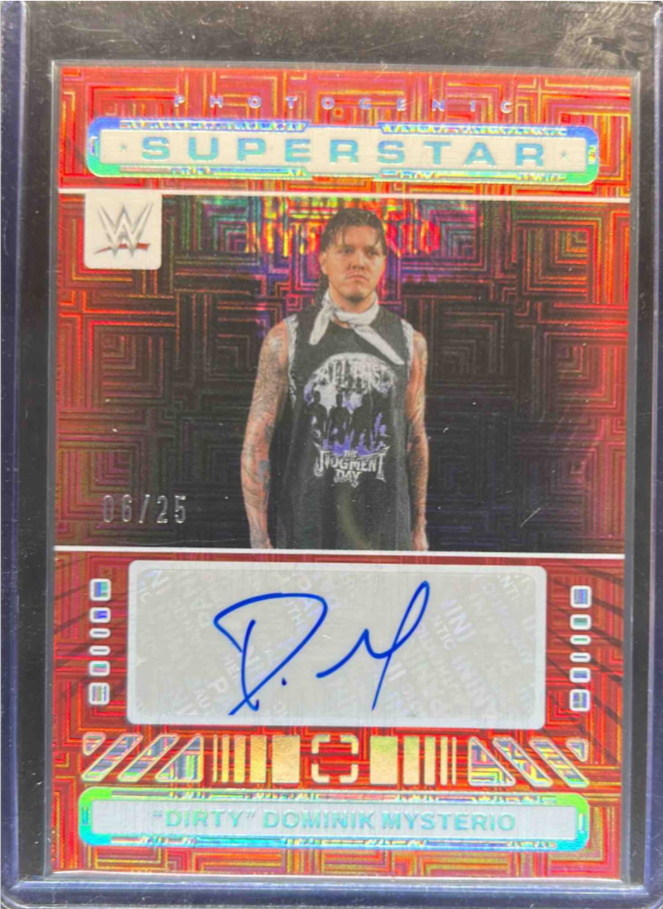 Dominik Mysterio 2024 Photogenic WWE #SG-DMY Superstar Signatures ...