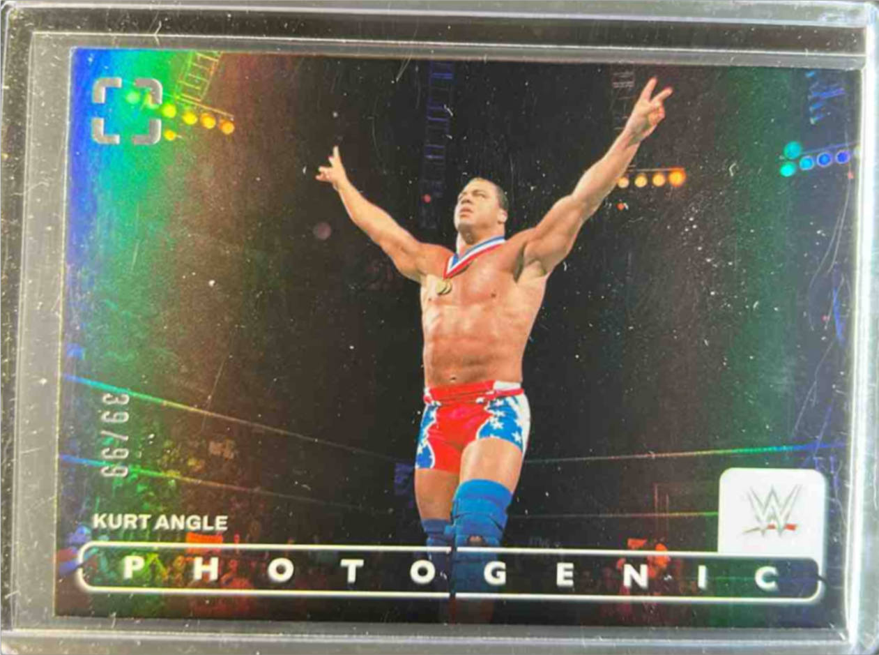 Kurt Angle 2024 Photogenic WWE #92 Silver /99 Price Guide - Sports Card ...