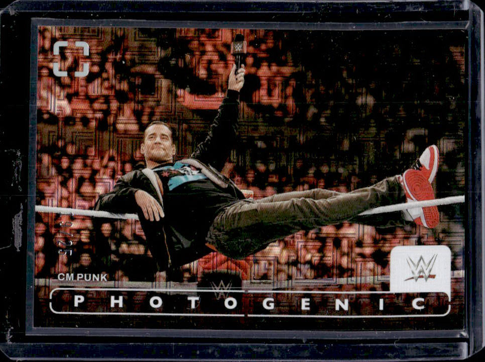 CM Punk 2024 Photogenic WWE #25 Maze /25 Price Guide - Sports Card Investor