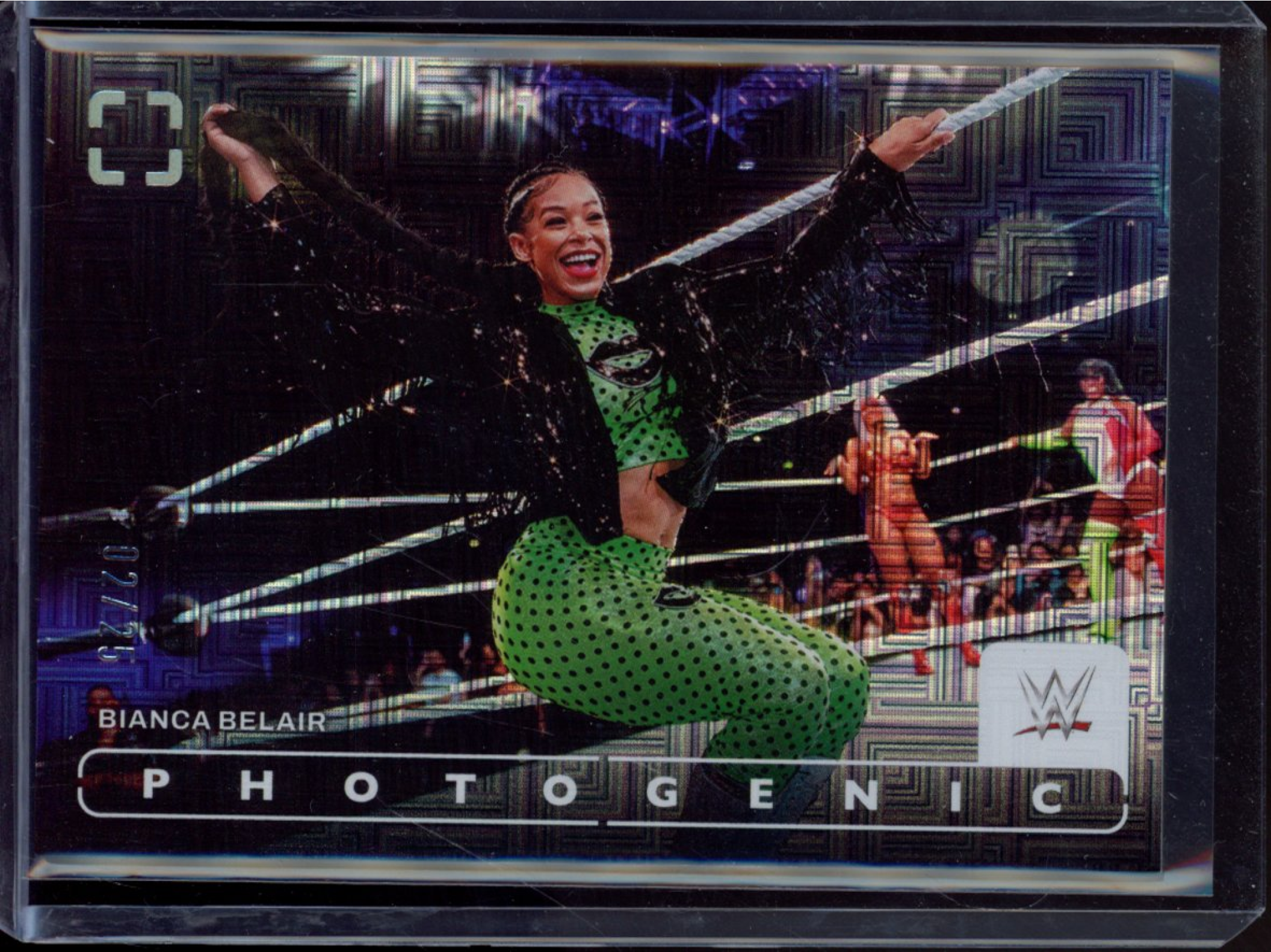 Bianca Belair 2024 Photogenic WWE #43 Maze /25 Price Guide - Sports ...