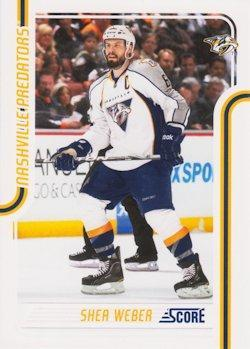 Shea Weber 2011 Score #270 Glossy Price Guide - Sports Card Investor