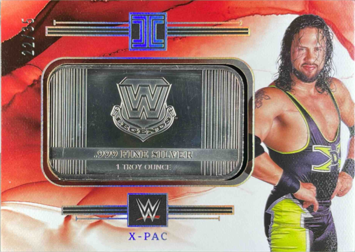 X-Pac 2023 Impeccable WWE #LGD-PAC WWE Legends Logo - Silver /35 Price ...